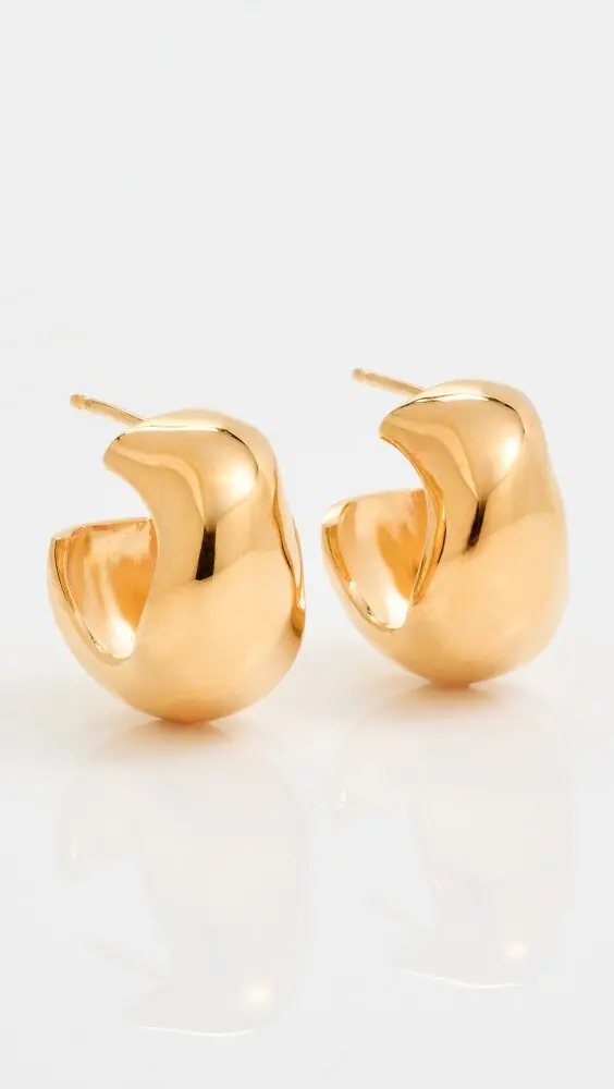 Agmes Small Celia Hoop Earrings