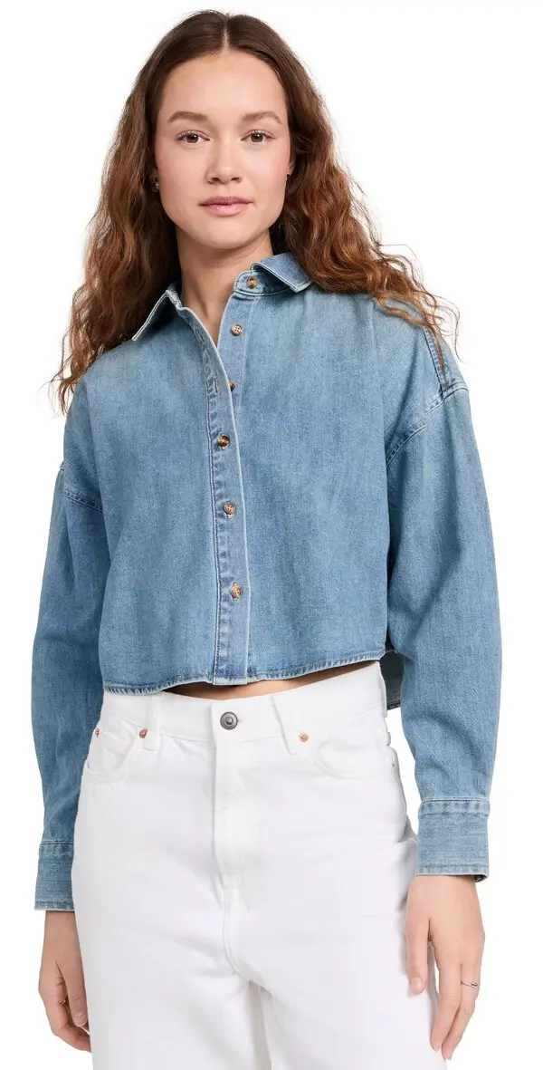 FAVORITE DAUGHTER The Ex Boyfriend Crop Shirt