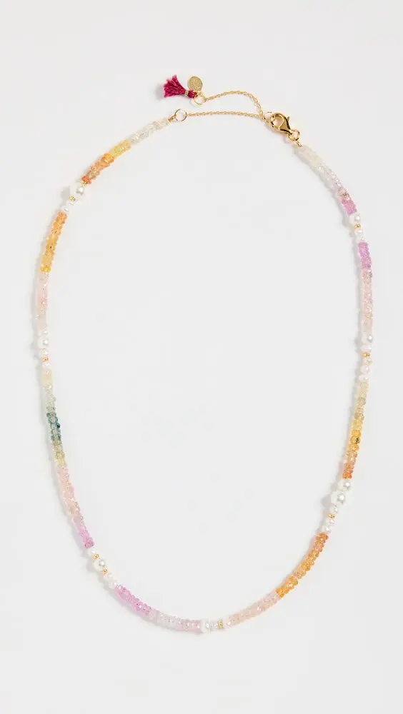 Shashi Ella Gemstone Necklace