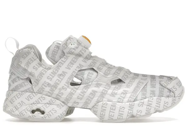 REEBOK Instapump Fury Vetements Emojiin Sneakers - White/grey