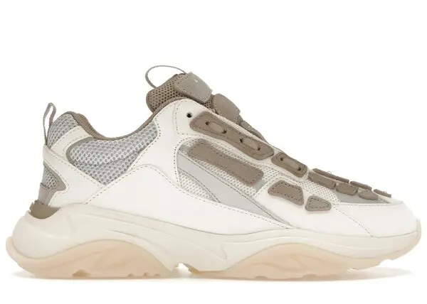 Amiri Bone Runner Sneakers - Offone-colorwhite/light Beige