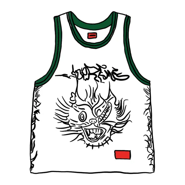 Supreme Animal Basketball Jersey - White