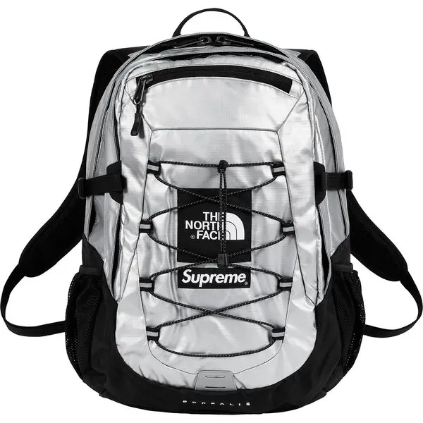 Supreme Metallic Borealis Backpack - Silver