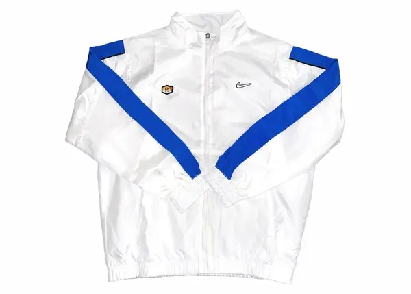 Nike Sportswear Woven Track Jacket - White/blue
