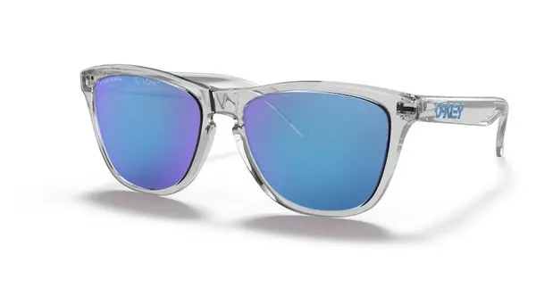 Oakley Frogskins Sunglasses - Crystal Clear/prizm Sapphire (0oo9013d055)