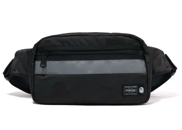 A BATHING APE X Porter Camo Waist Bag