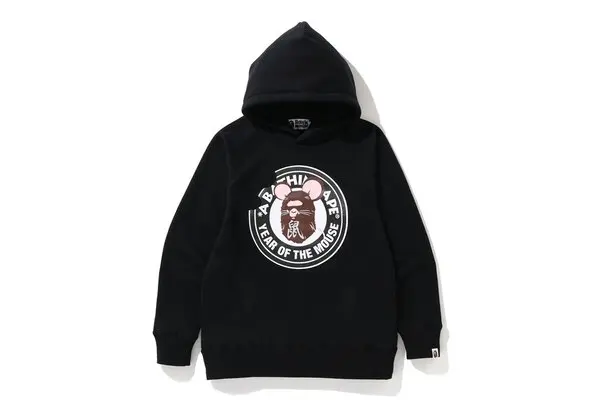 A BATHING APE Year Of The Mouse Pullover Hoodie