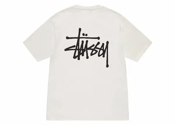 StÜssy Basic Pigment Dyed T-shirt - Natural