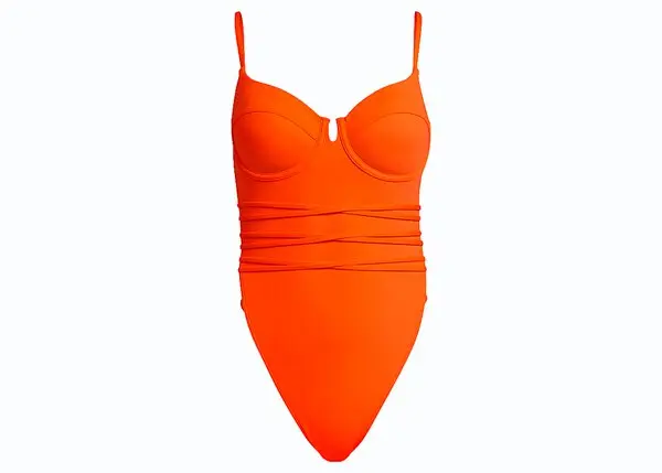 Adidas Ivy Park Spaghetti Strap One Piece Swimsuit