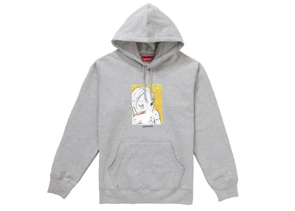 Supreme Printed Hooded Sweatshirt