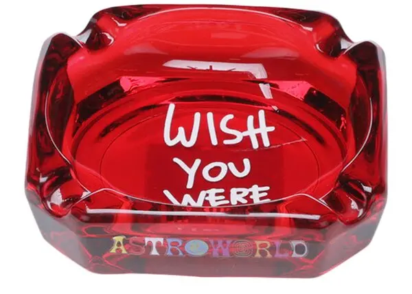 TRAVIS SCOTT Astroworld Ashtray - Red