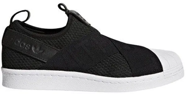 Adidas Superstar Slip-on Sneakers - Core Black/core Black/cloud White