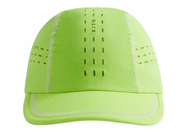 Kith Wrinkle Nylon Griffey Camper Cap - Volt
