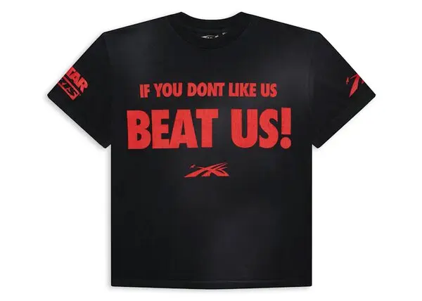 HELLSTAR Beat Us! T-shirt - Red/black