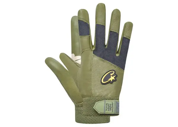 CORTEIZ Leather Gloves - Gutta Green