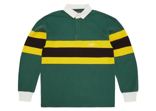 CORTEIZ Rugby Shirt - Forest Green