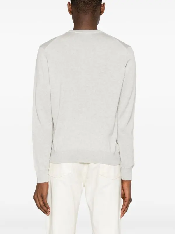 Maison Kitsuné Logo-patch Jumper - Grey