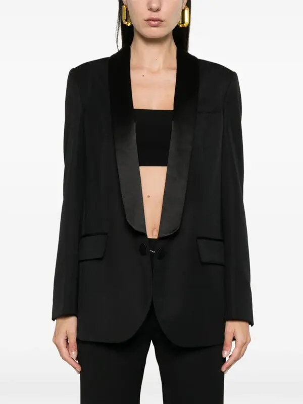 Dsquared2 Crystal-embellished Fringed Blazer