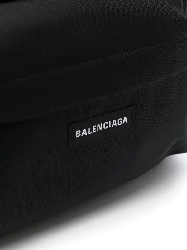 Balenciaga Logo Patch Backpack