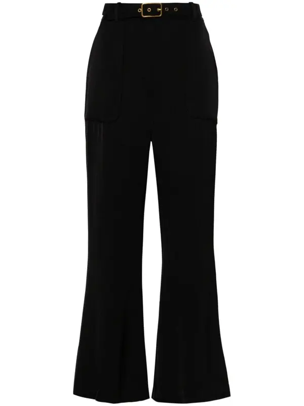 Zimmermann Cropped Flared Trousers
