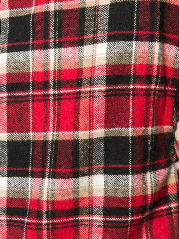 Balenciaga Checked Padded Shirt