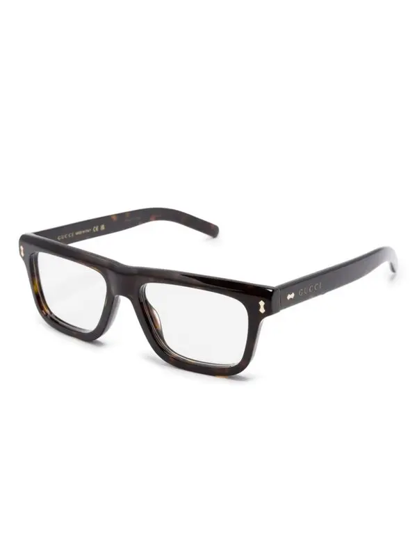 Gucci Rectangle-frame Glasses
