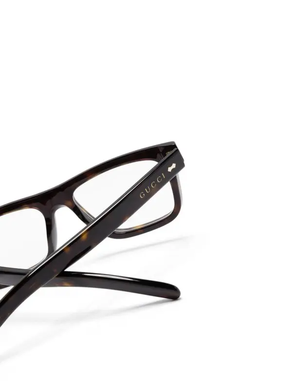 Gucci Rectangle-frame Glasses