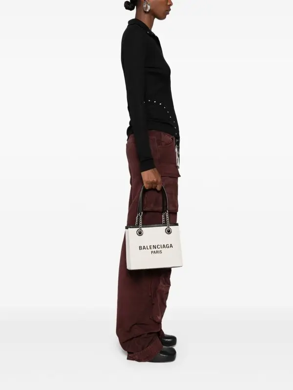 Balenciaga Small Duty Free Tote - Neutrals