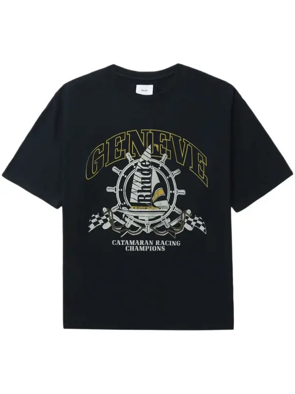 Rhude Geneve Catamaran Cotton T-shirt