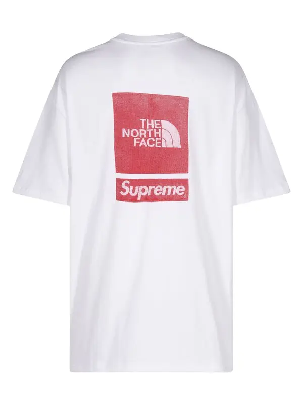 Supreme X The North Face T-Shirt - White | Editorialist