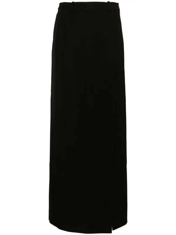 Balenciaga Slit Tailored Maxi Skirt