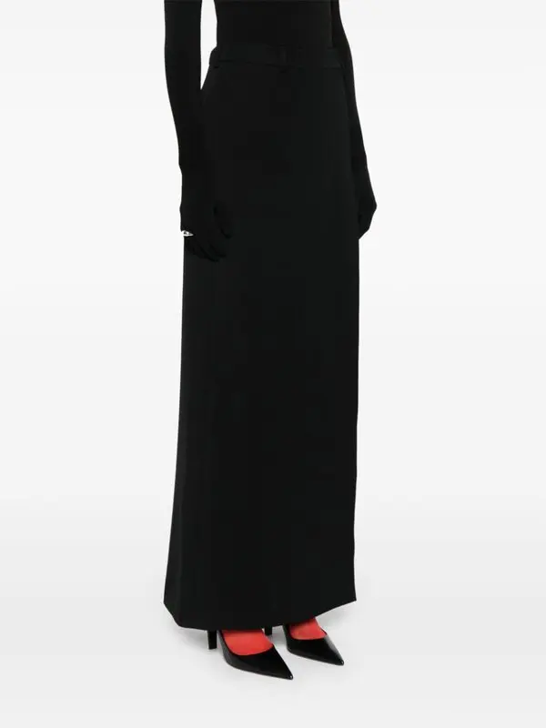 Balenciaga Slit Tailored Maxi Skirt