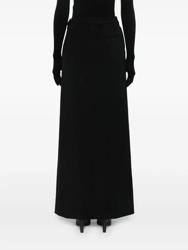 Balenciaga Slit Tailored Maxi Skirt