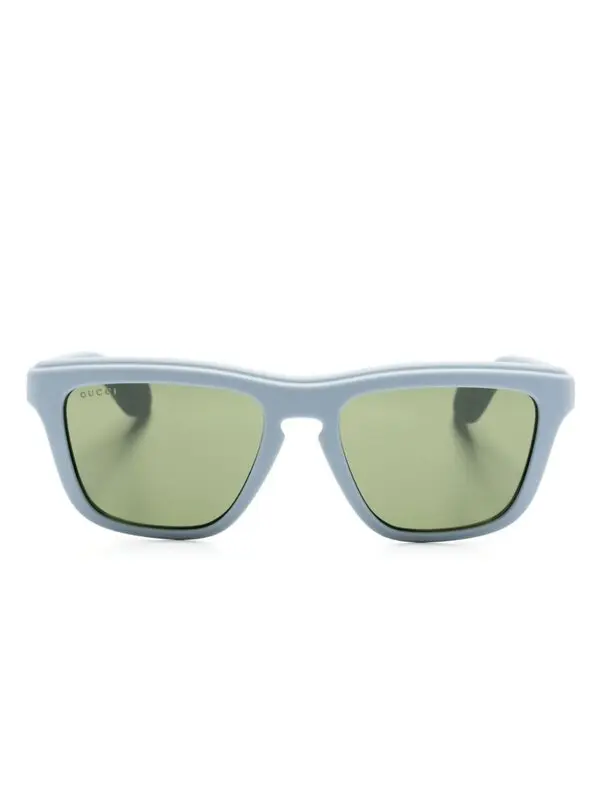 Gucci Square-frame Sunglasses - Blue