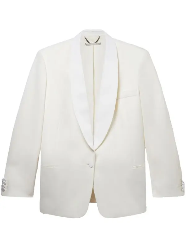 Stella McCartney Shawl-collar Wool Blazer