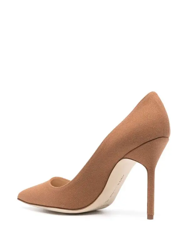 Manolo Blahnik Bb 110mm Interwoven Pumps