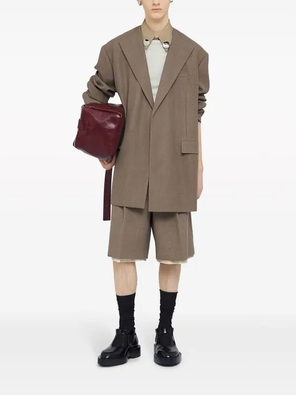 JIL SANDER Single-breasted Wool Blazer