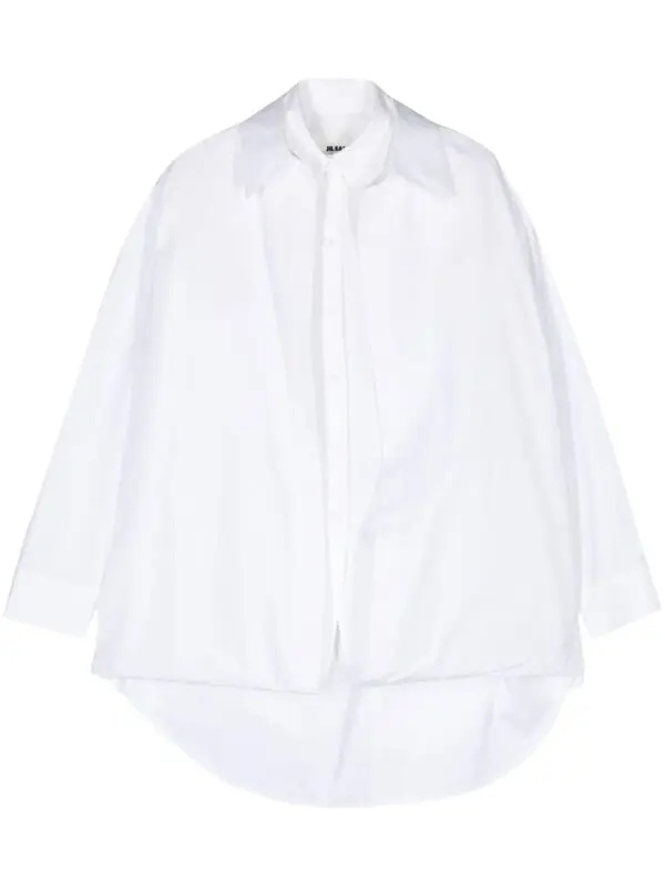 JIL SANDER Layered Cotton Shirt