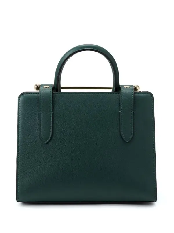 Strathberry The Nano Leather Tote Bag - Green