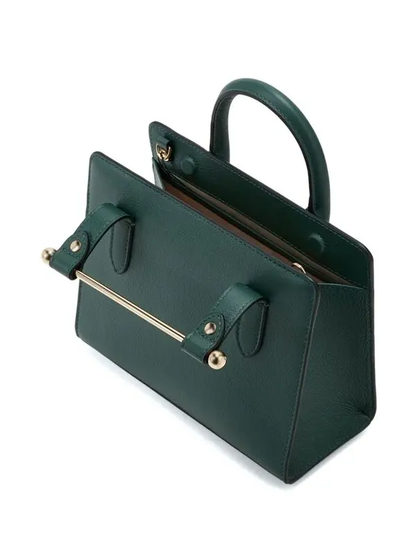 Strathberry The Nano Leather Tote Bag - Green