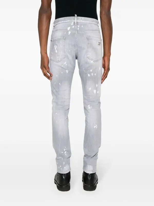 Dsquared2 Cool Guy Mid-rise Slim-fit Jeans - Grey