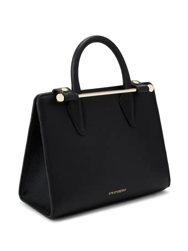 Strathberry The Nano Tote Bag - Black