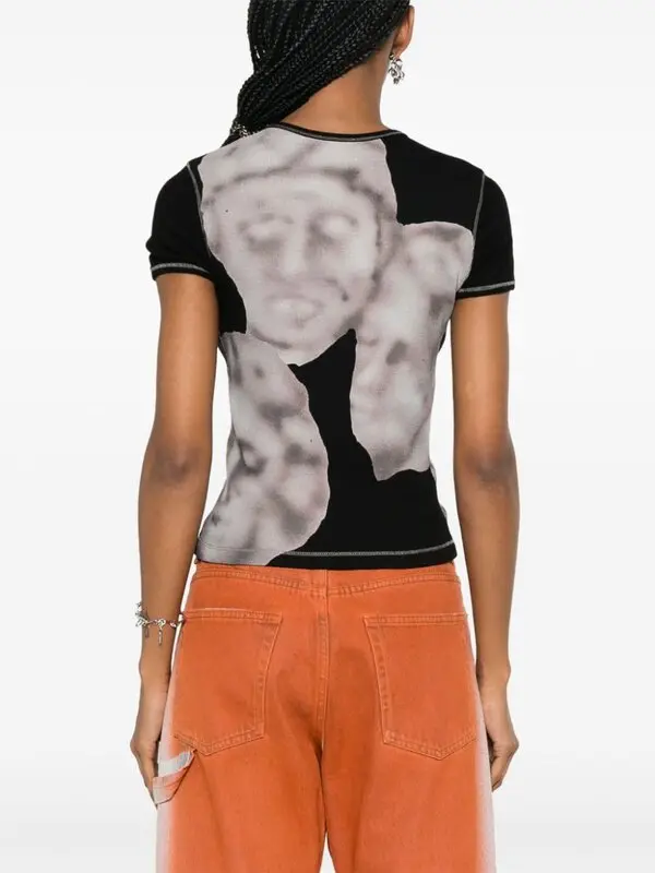 DIESEL® Graphic Print T-shirt - Black