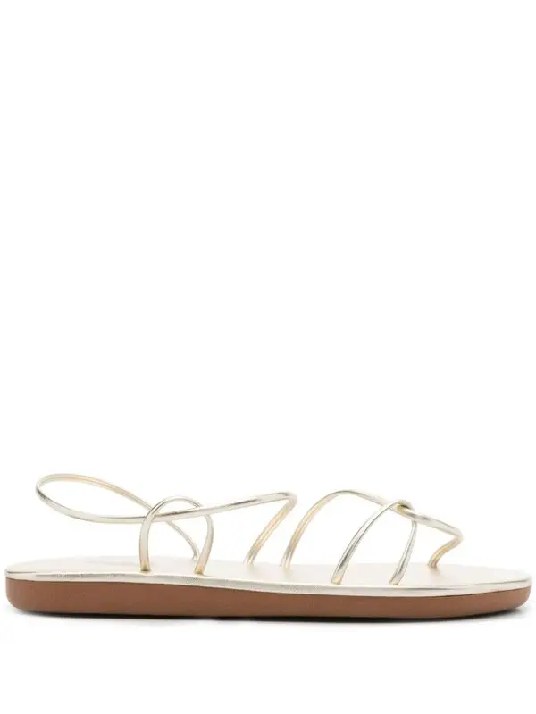 ANCIENT GREEK SANDALS Proorismos Flat Sandals - Gold