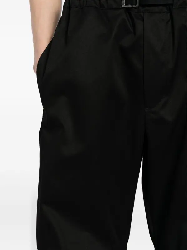 DARKPARK Belted Cropped Trousers