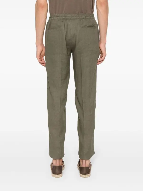 Kiton Tailored Linen Trousers