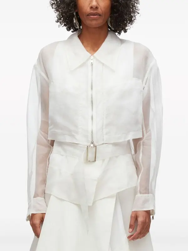 3.1 Phillip Lim Layered Belted Jacket
