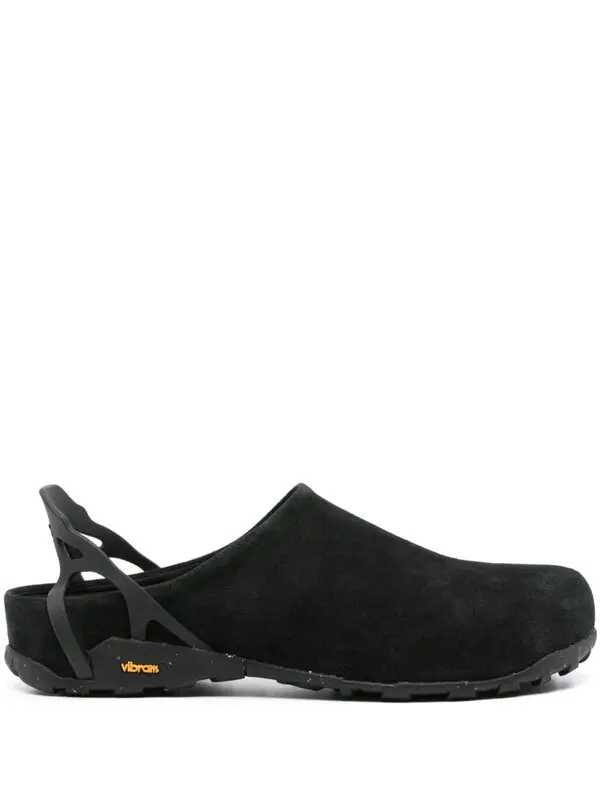 ROA Fedaia Suede Mules - Black