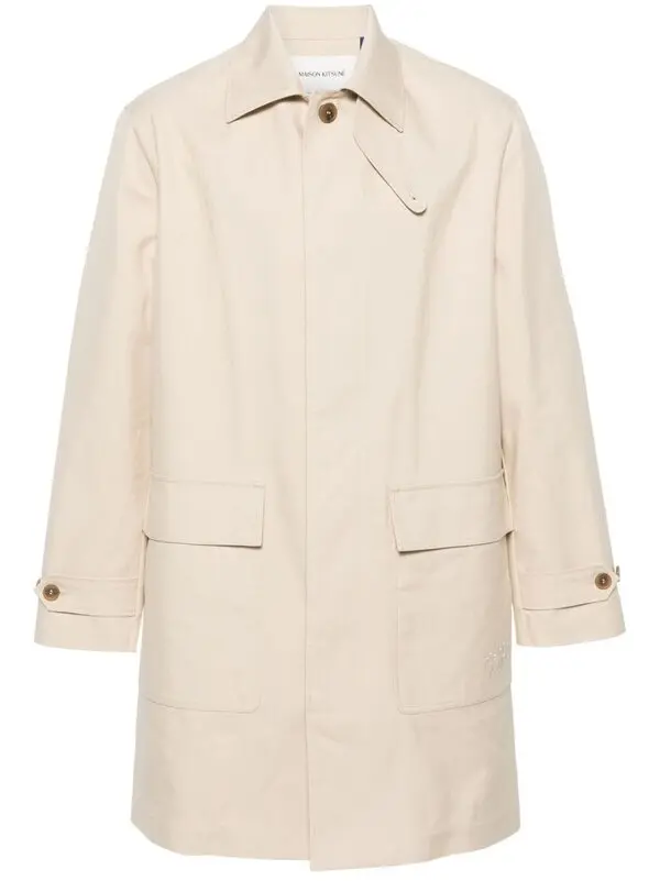 Maison Kitsuné Macintosh Cotton Parka Coat
