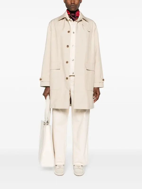 Maison Kitsuné Macintosh Cotton Parka Coat